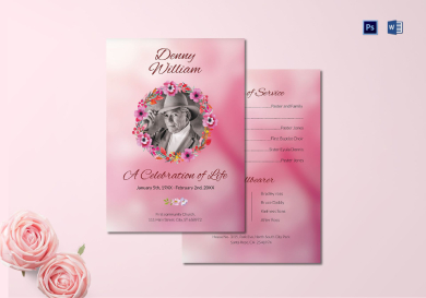 Funeral Order of Service - 10+ Examples, Format, Pdf | Examples
