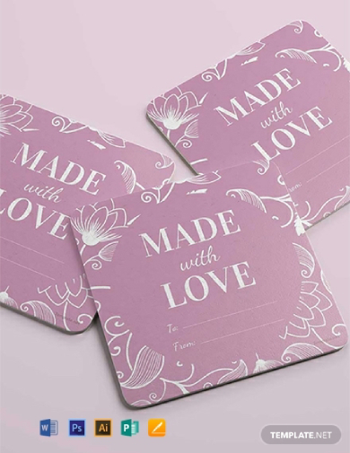 Gift Label - 15+ Examples, Format, Pdf | Examples