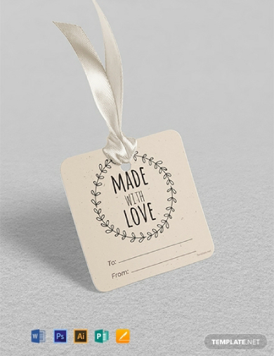 Gift Label - 15+ Examples, Format, Pdf | Examples