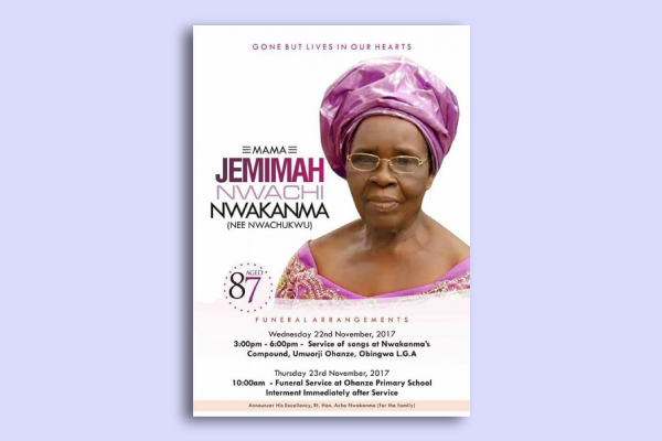 Funeral Poster - 10+ Examples, Format, Pdf | Examples