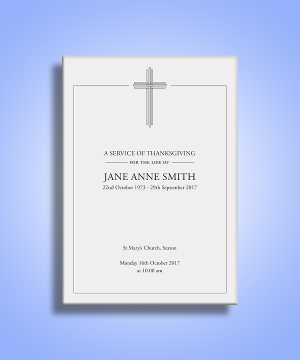 Funeral Order Of Service 10 Examples Format Pdf Examples