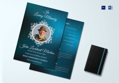 Funeral Order of Service - 10+ Examples, Format, Pdf | Examples