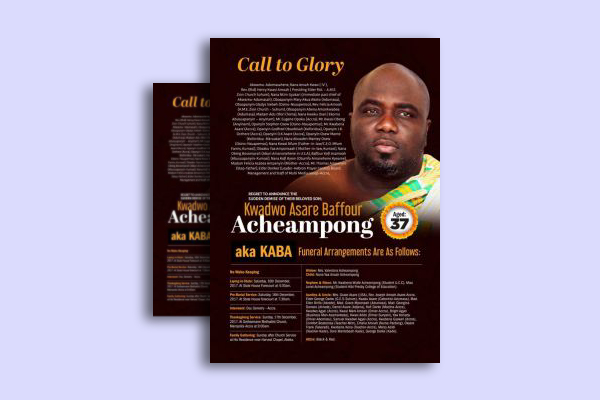 Funeral Poster - 10+ Examples, Format, Pdf | Examples