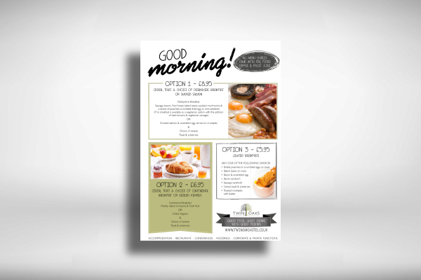 Breakfast Menu - 5+ Examples, Format, Pdf | Examples
