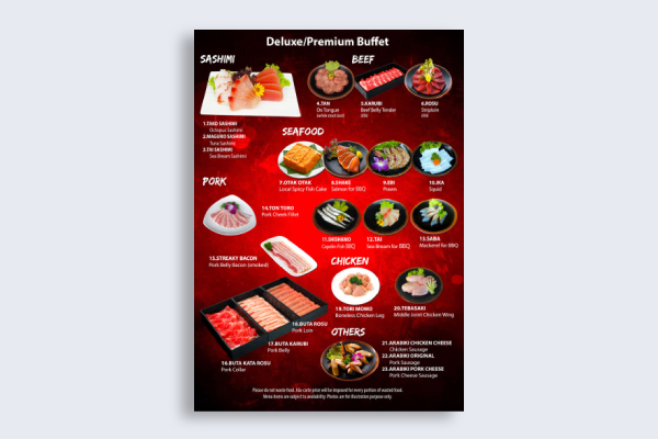 BBQ Menu - 6+ Examples, Format, Pdf | Examples