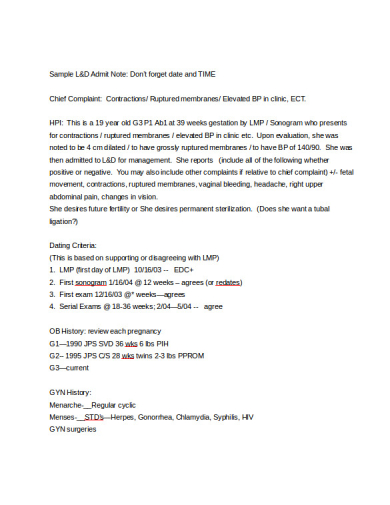 Medical SOAP Note - 10+ Examples, Format, Pdf | Examples