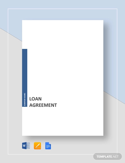 Loan Agreement Examples 21 Samples In PDF Word Examples