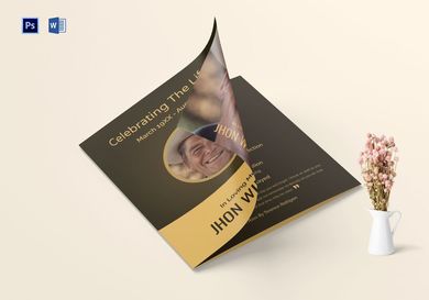 Funeral Brochure - 32+ Examples, Format, Pdf | Examples