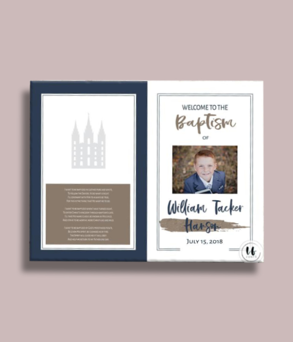 Baptism Program - 10+ Examples, Format, Pdf | Examples