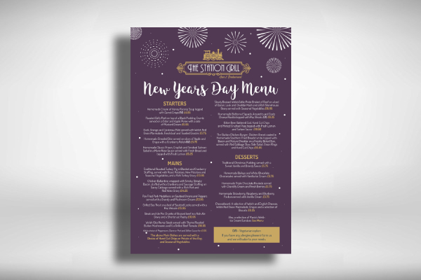 Best Holiday Menu Examples - 10+ Templates [Download Now] | Examples