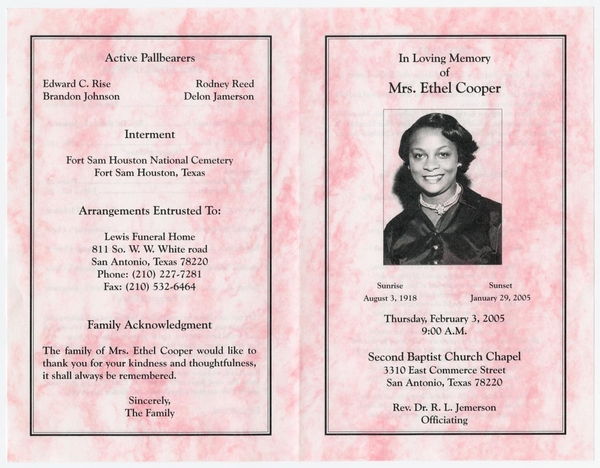 Funeral Mass Program 10 Examples Format Pdf Examples