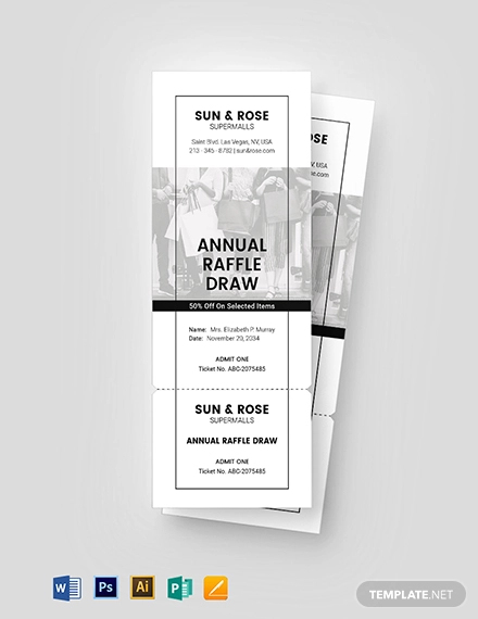 Sale Ticket - 16+ Examples, Format, Sample | Examples