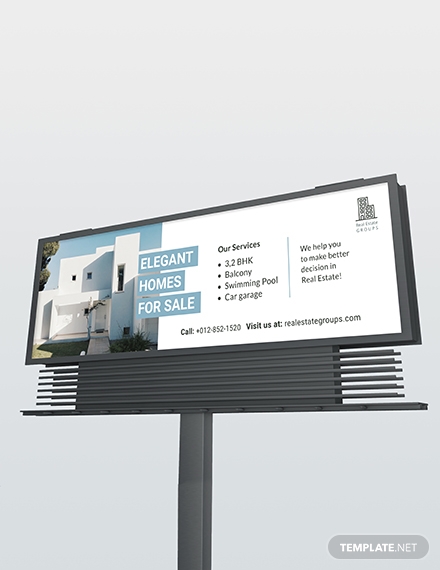 Real Estate Billboard Ad - 15+ Examples, Format, Sample | Examples