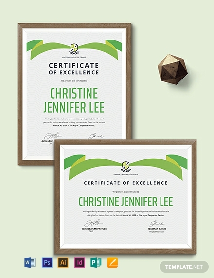 Best Real Estate Certificate Examples - 15+ Templates [ Download Now ...