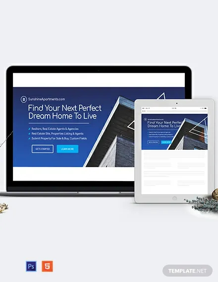 Best Real Estate Website - 18+ Examples, Photoshop, HTML