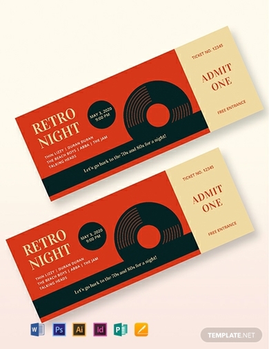 Admit One Ticket Examples Format Pdf Examples