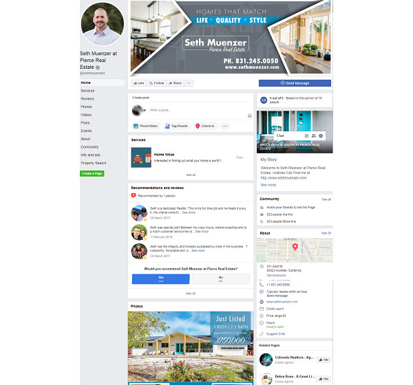 How To Create A Real Estate Facebook Business Page For Agents Examples