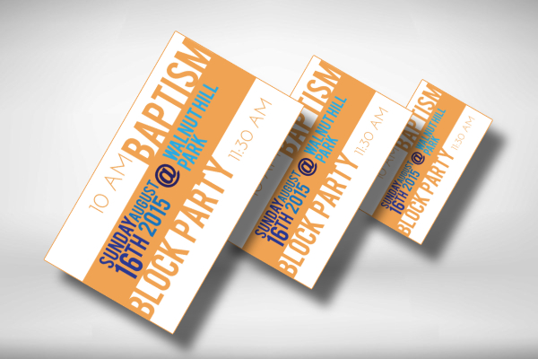 Baptism Flyer - 15+ Examples, Format, Pdf | Examples