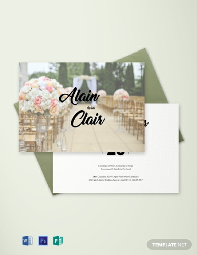 Best Wedding Invitation Card Examples - 10+ Templates [Download Now ...
