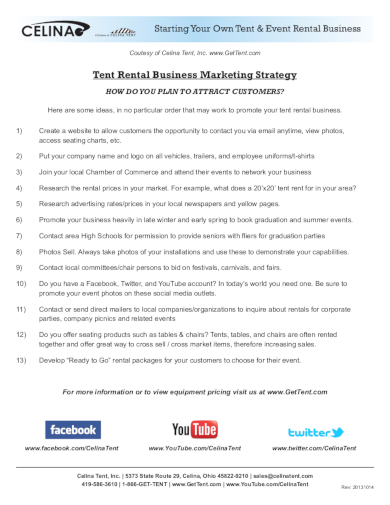 Rental Business Plan - 11+ Examples, Format, Pdf | Examples