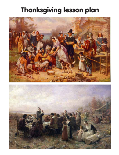 Thanksgiving Lesson Plan - 10+ Examples, Format, Pdf | Examples