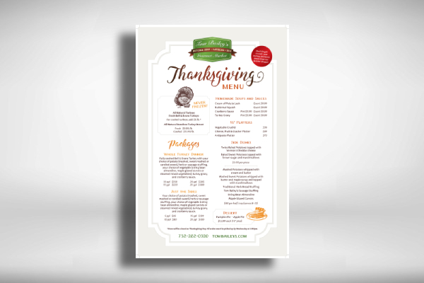 Best Holiday Menu Examples - 10+ Templates [Download Now] | Examples