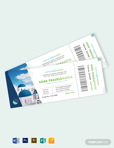 Raffle Ticket - 33+ Examples, Format, Pdf | Examples