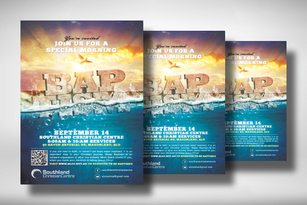 Baptism Flyer - 15+ Examples, Format, Pdf | Examples