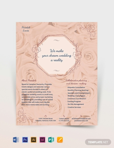 Best Wedding Flyer - 10+ Examples, Illustrator, InDesign, Photoshop ...