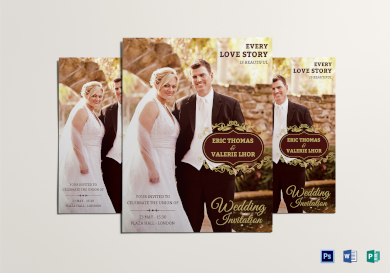 Best Wedding Flyer - 10+ Examples, Illustrator, InDesign, Photoshop ...