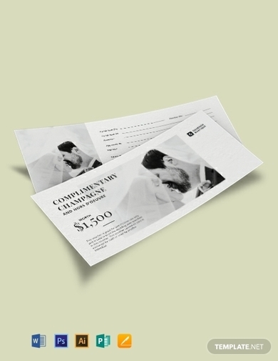 Wedding Voucher - 10+ Examples, Format, Pdf | Examples