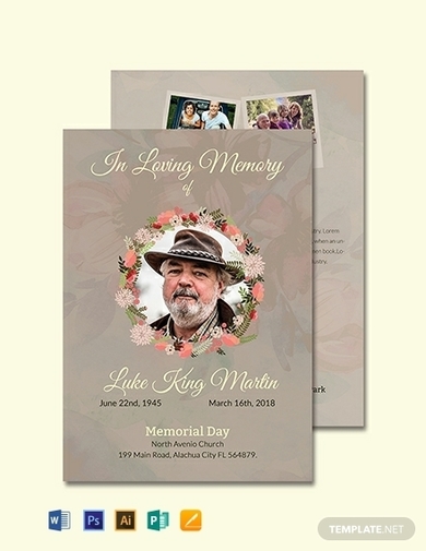 Funeral Mass Program - 10+ Examples, Format, Pdf | Examples