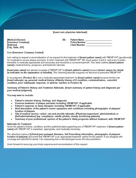 Medical Appeal Letter - 10+ Examples, Format, Sample | Examples