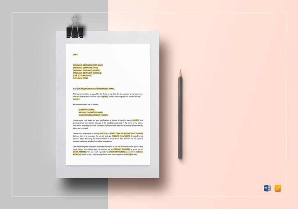 Medical Appeal Letter - 10+ Examples, Format, Sample | Examples