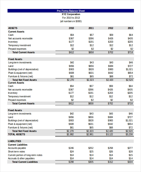 Nonprofit Balance Sheet 7 Examples Format Pdf Examples