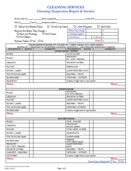 Cleaning Service Report - 7+ Examples, Format, Pdf | Examples