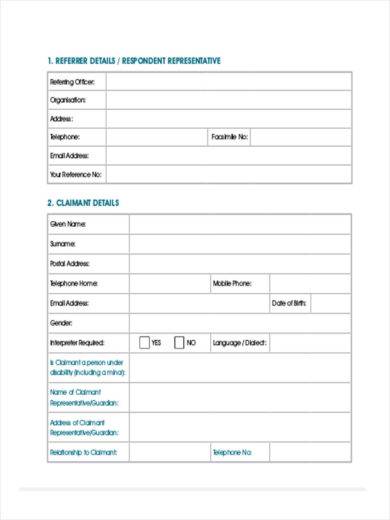 Medical Referral Form - 10+ Examples, Format, Sample | Examples