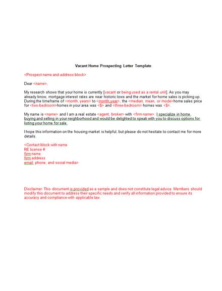 Real Estate Marketing Letter - 11+ Examples, Format, Word, Pages, Doc, PDF