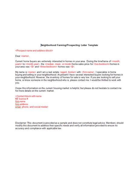 Real Estate Marketing Letter - 11+ Examples, Format, Word, Pages, Doc, PDF