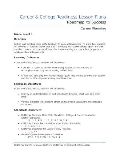 College Lesson Plan - 21+ Examples, Format, Pdf | Examples