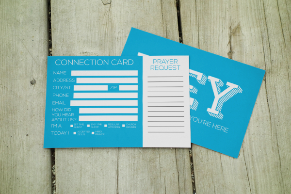 Church Connection Card - 6+ Examples, Format, Pdf | Examples