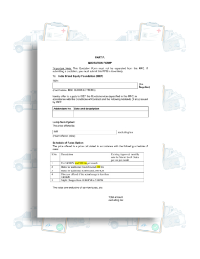 Car Rental Quotation Examples - 6+ Templates [Download Now] | Examples