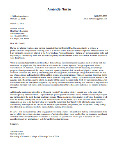 Medical Cover Letter 10 Examples Format Sample Examples
