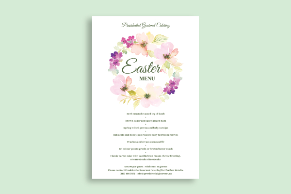 Easter Menu - 15+ Examples, Format, Pdf | Examples
