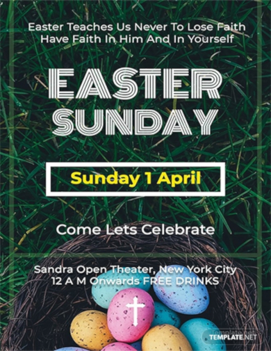 Easter Flyer - 15+ Examples, Format, Pdf | Examples