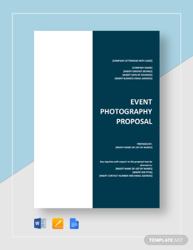 How to Write a Photography Proposal? | Examples