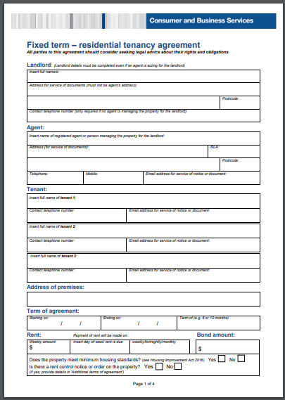 Residential Agreement - 10+ Examples, Format, Pdf | Examples