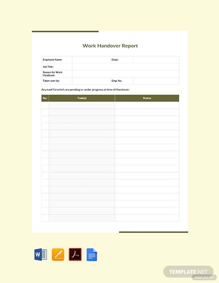 Work Report - 29+ Examples, Format, Pdf | Examples