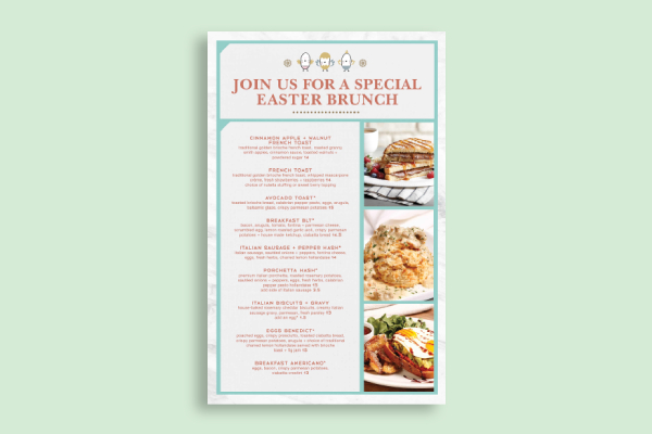 Easter Menu - 15+ Examples, Format, Pdf | Examples