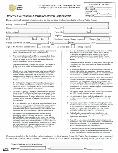 Garage Rental Agreement - 5+ Examples, Format, Pdf | Examples